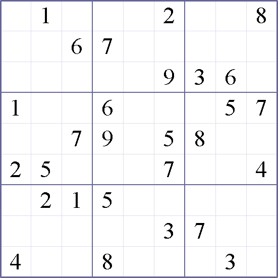 Sudoku Weekly Free Online Printable Sudoku Games 9x9 Hard Puzzle