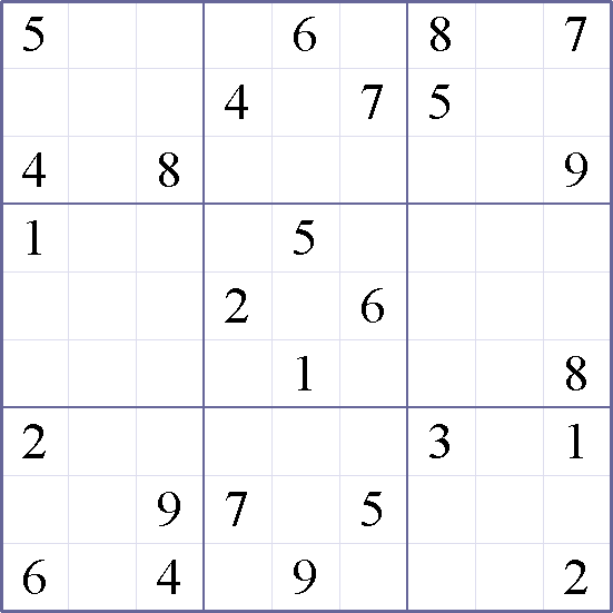 Sudoku Weekly Free Online Printable Sudoku Games 9x9 Hard Puzzle